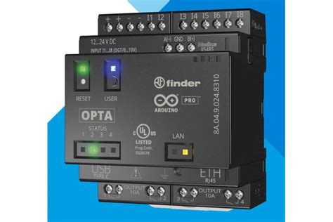 finder opta plus base modbus programmable logic relay plr partco