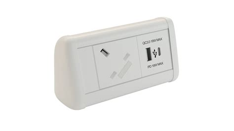Mini Desktop Unit Sockets UK Power Socket USB Chargers Type A C