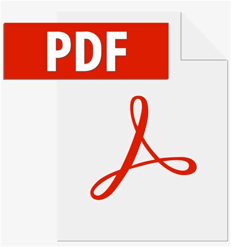 Pdf Icon Transparent Png