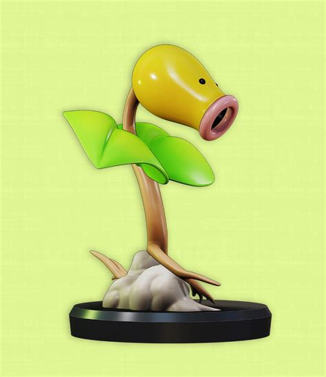Free Stl File Bellsprout Pokemon 🐉 ・3d Printing Design To Download・cults