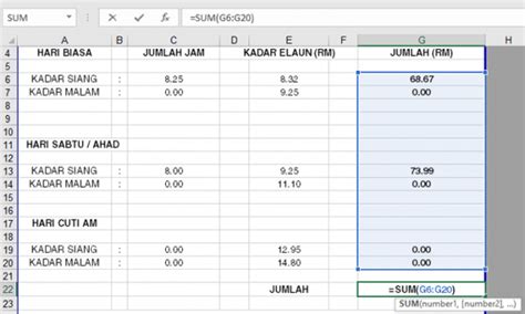 Fungsi Microsoft Excel Ringkas Tapi Berguna Yang Perlu Anda Ketahui