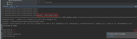 pytest学习 生成html报告 GalaxyStar 博客园