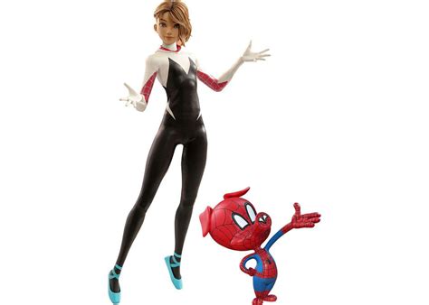 Hot Toys Marvel Movie Masterpiece Spider Gwen And Spider Ham Collectible