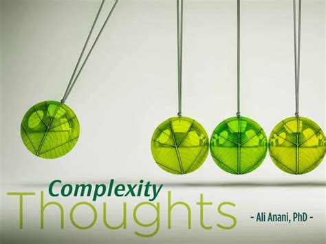 Complexity Thoughts Ppt