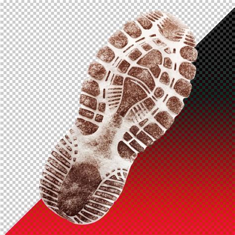 Boot Print On Transperent Background Premium Ai Generated Psd