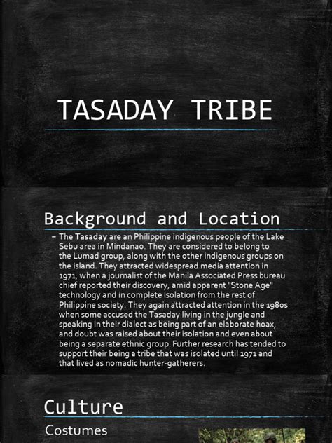 Tasaday Fourth Tribe Pdf
