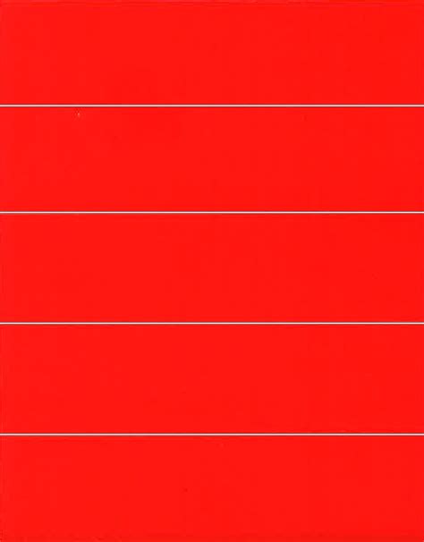 Tag A Room Color Coded File Folder Labels 1 X 4 Red 50 Count