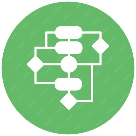 Estilo De Ilustração Vetorial Do Algoritmo Vetor Premium