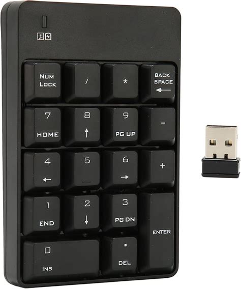 Numeric Keypad Keys USB Number Pad Soft Press Touch For Home Work Office G Wireless