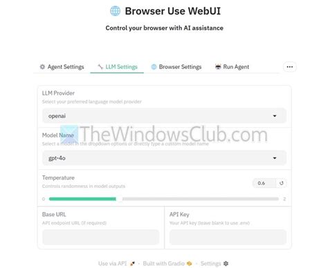 The Windows How To Use Browser Use Webui On Windows 11 Dlvr
