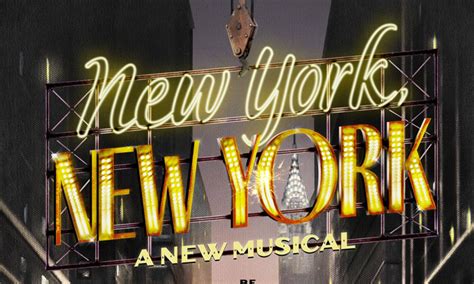 Broadways Highly Anticipated Musical ‘new York New York Announces Casting For Lead Roles