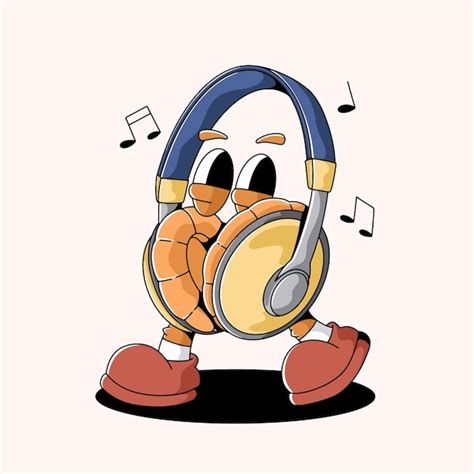 Premium Vector Cute Retro Stuff Mascot Character Illustration