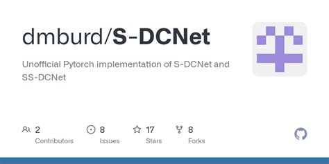 Github Dmburds Dcnet Unofficial Pytorch Implementation Of S Dcnet And Ss Dcnet