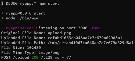 How To Handle File Uploads With Nodejs And Express Multer Edition