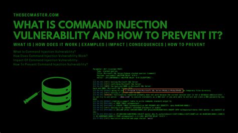 Prevent Command Injection Tips And Strategies