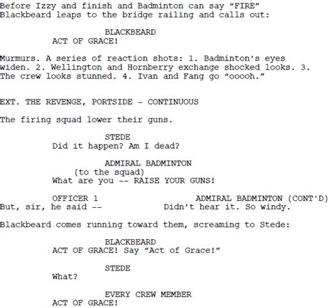Formatting Your Spec Script A Primer Part 22 — The Writers Guild