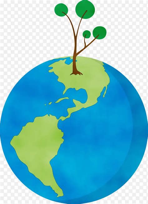地球 树 变绿png图片素材下载 图片编号7162923 Png素材网