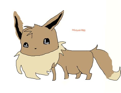 My Derpy Eevee By Mistyairi900 On Deviantart