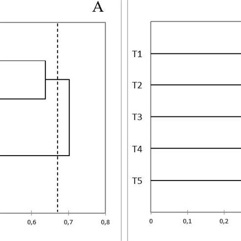 Dendrogram Constructed By Upgma Of The Characteristics Of The Download Scientific Diagram
