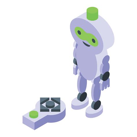 Remote Control Robot Icon Isometric Vector Early Education 15011021 Vector Art At Vecteezy