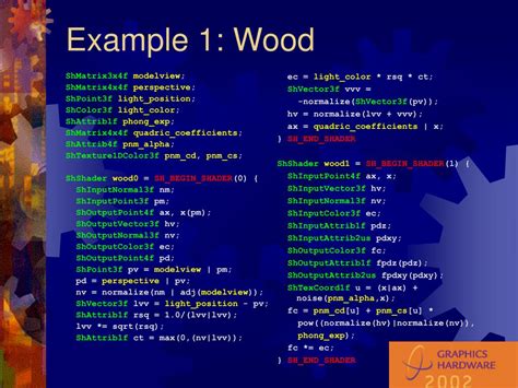 Ppt Shader Metaprogramming Powerpoint Presentation Free Download
