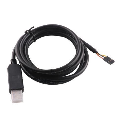 Usb To Ttl Serial Cable Ftdi 3 3v 5v 3p Dupont Header Connector 3 Pins 3v3 Uart Adapter
