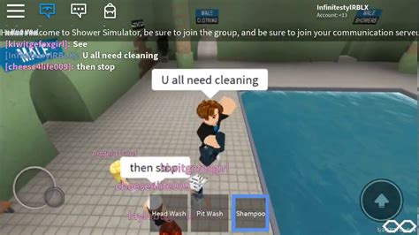Why Is This Game On Roblox Shower Simulator Youtube