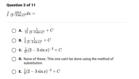 Solved Code Classasciimathquestion 3 ﻿of 11 Int