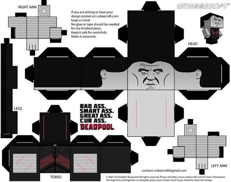 Colossus Deadpool Film 2016 Cubeecraft By Jagamen On Deviantart