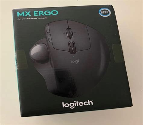 Logitech MX Ergo Mouse Computers Tech Parts Accessories Mouse Mousepads On Carousell