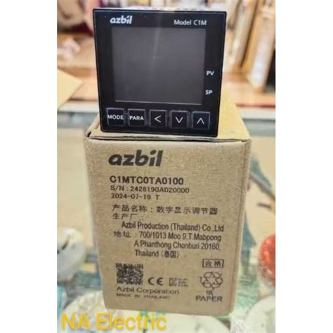 Jual Azbil Themperature Controller C1mtc0ta0100 Original Shopee Indonesia