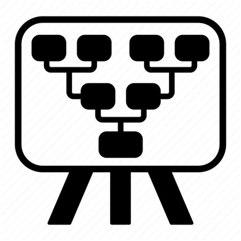 Workflow Flowchart Hierarchy Algorithm Process Chart Icon