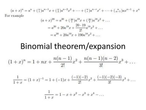 Binomial Theorempptx
