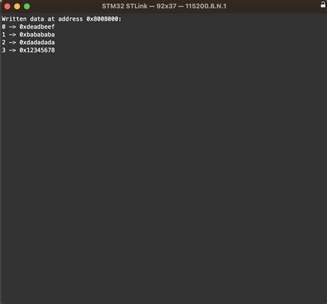 Writing To Internal Flash Of STM32Fxxx EmbeddedExpertIO