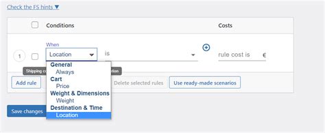 WooCommerce Shipping Based On Zip Code Postal Code