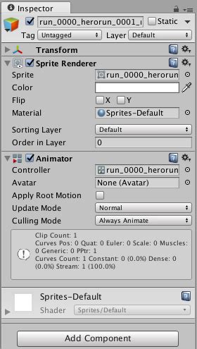 Unity D Tutorial D Sprite Animation