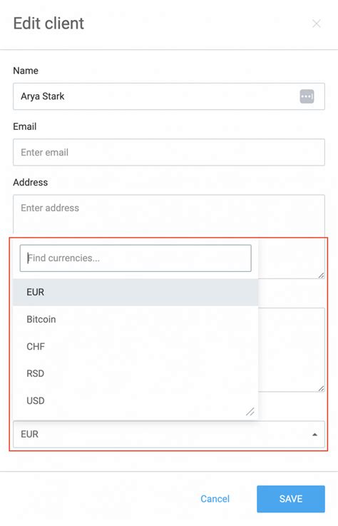 Assign Currency To Client Clockify Help