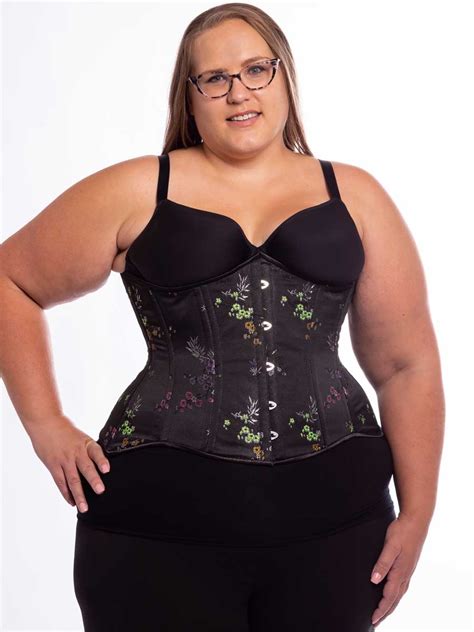 Plus Size Brocade Corset Long Cs 426 Orchard Corset
