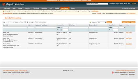 Share Shopping Cart Magento 1 Extension Redchamps Magento Extensions
