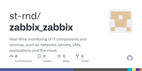 Github St Rnd Zabbix Zabbix Real Time Monitoring Of It Components And Services Such As