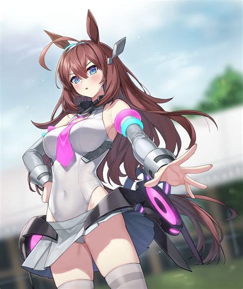 Mihono Bourbon Umamusume Drawn By Qba Danbooru