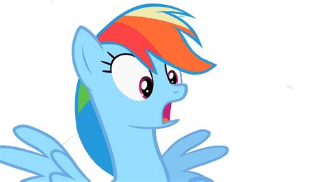 Rainbow Dash Surprised Face