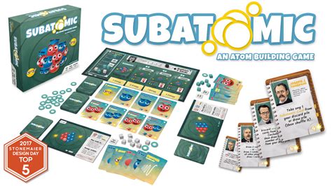 Subatomic An Atom Building Game Board Game Monopolis Toko Board Games