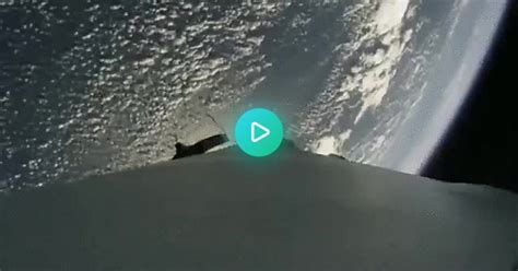 Awesome Footage Of The Thaicom 8 First Stage Landing With Onboard Camera Album On Imgur