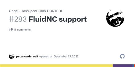 Fluidnc Support · Issue 283 · Openbuildsopenbuilds Control · Github