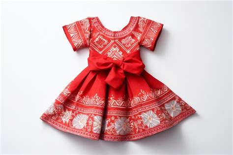 Premium Photo Traditional Jong Sarat Attire In Isolation