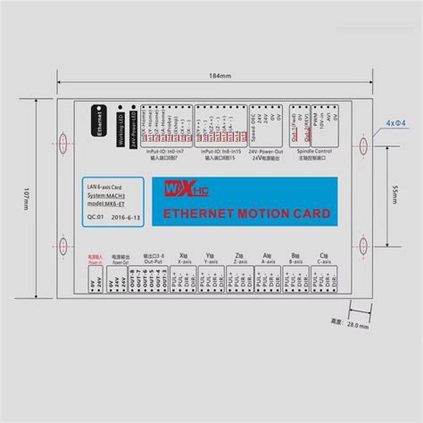Mach Motion Control Breakout Board USB Or Ethernet D Printer CNC Parts Canada