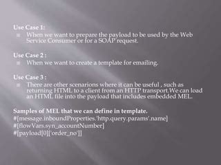 Parse Template Transformer Mule PPT