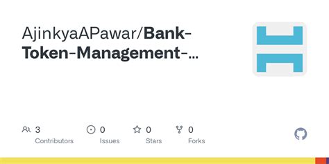 Github Ajinkyaapawarbank Token Management System Frontend