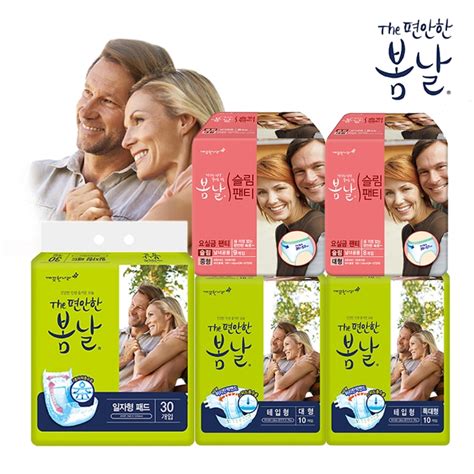 무료배송 깨끗한나라 봄날 성인용환자용요실금 기저귀 패드 3팩 티몬